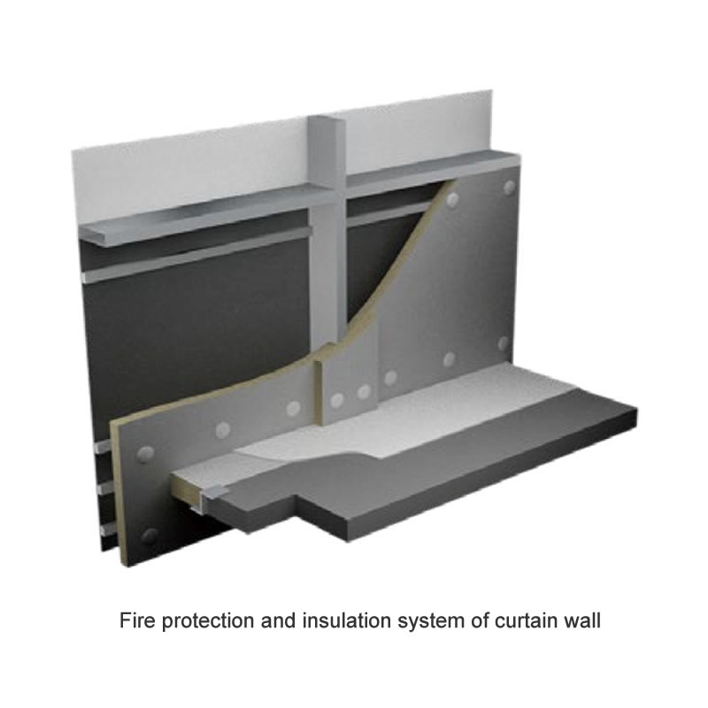 Curtain wall rock-wool board – JACKSON